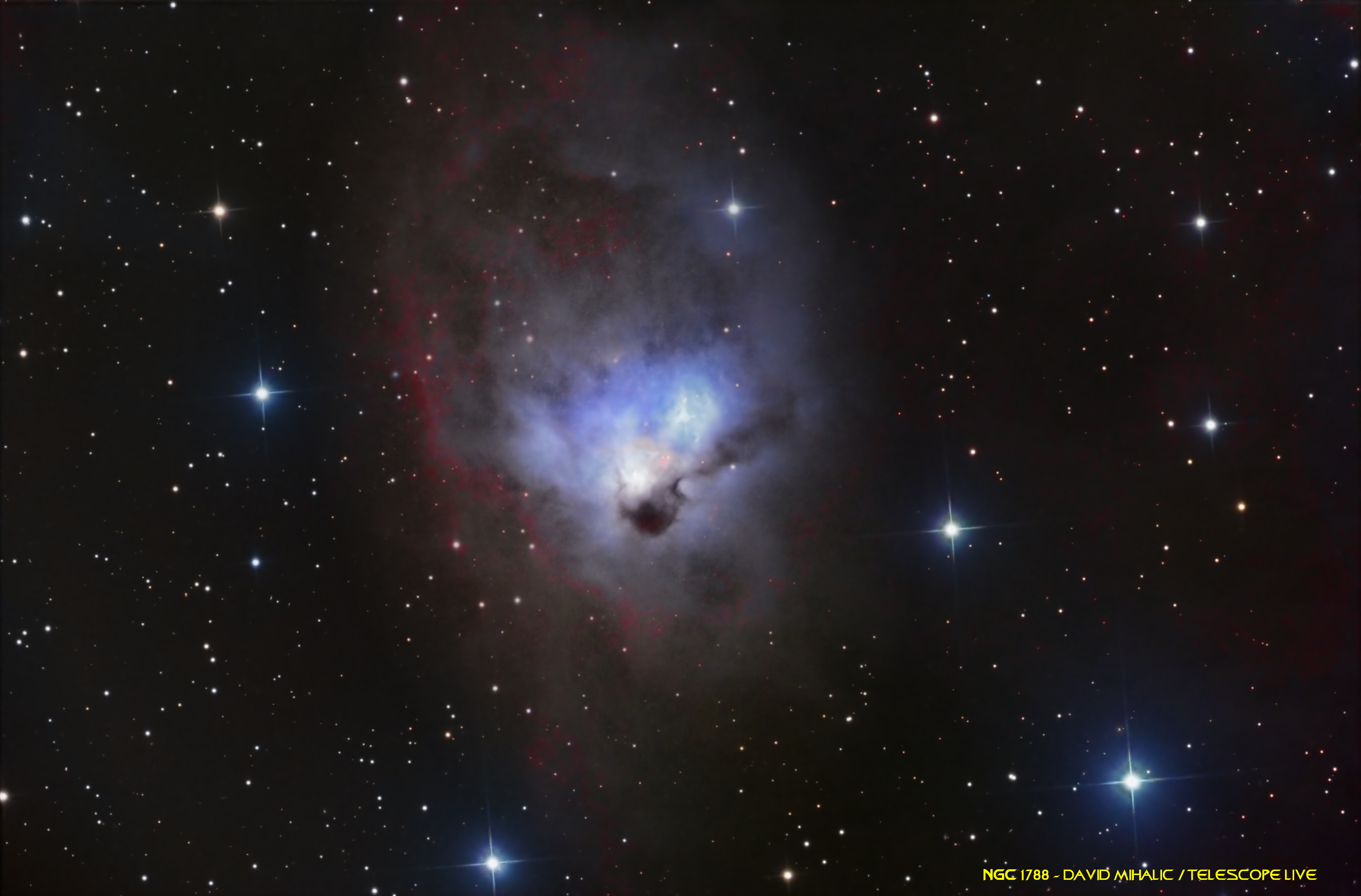 NGC 1788 Reflection Nebula in Orion | Telescope Live NGC 1788 Reflection Nebula in Orion | Telescope Live